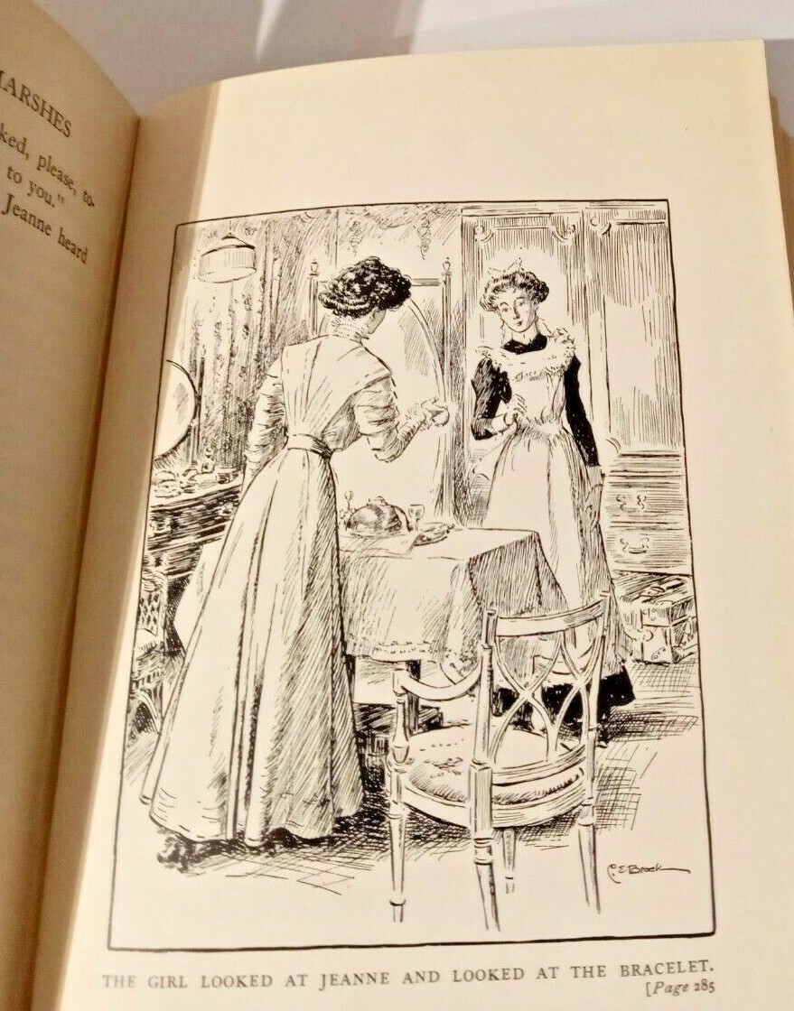 Jeanne of the marshes, illustrated by J.V. McFall and C.E. Brock. 1909 ...