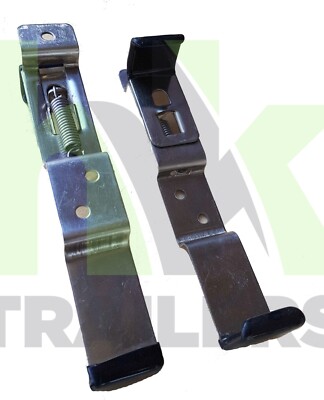 Pair of Trailer Lighting Board Clips, Detachable, Quick Release Clamps ...