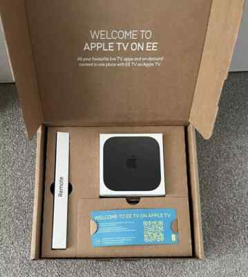 EE Apple TV 4K 3rd Gen. 128GB Media Streamer - Wi-Fi + Ethernet Plus EE ...