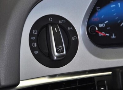 Fits Audi Q7 A6 S6 C6 RS6 Allroad Chrome Auto Headlight Switch Fog ...