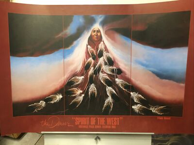 Frank Howell Poster "Spirit Of The West” Out of Print 1983 Denver Expo ...