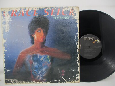Grace Slick Software LP RCA 1984 Original Liner | eBay