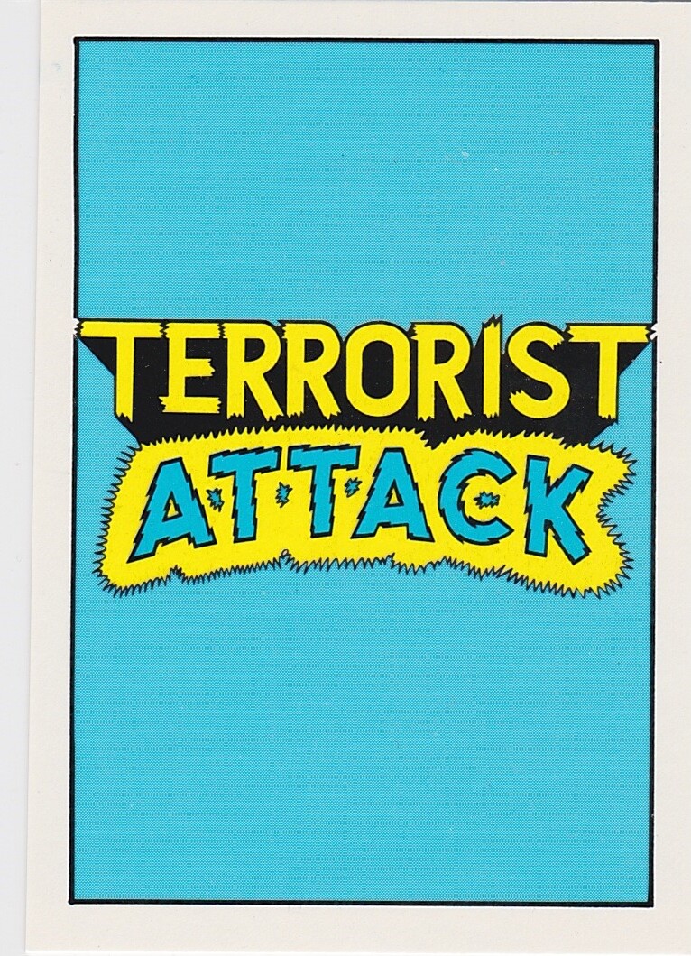 1987 TERRORIST ATTACK SINGLE TRADING CARDS *YOU PICK** | eBay