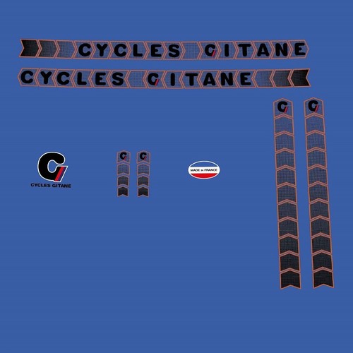 Gitane 1980s bicycle decals, Adesivi N.802 | eBay