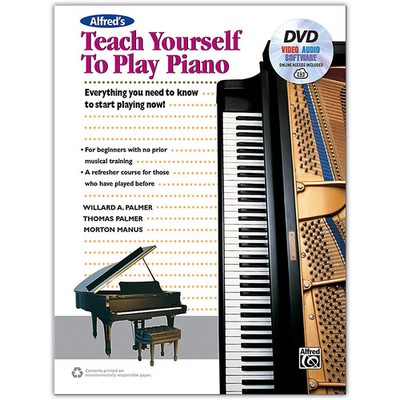 Alfred's Teach Yourself to Play Piano Book, DVD & Online Audio, Video ...
