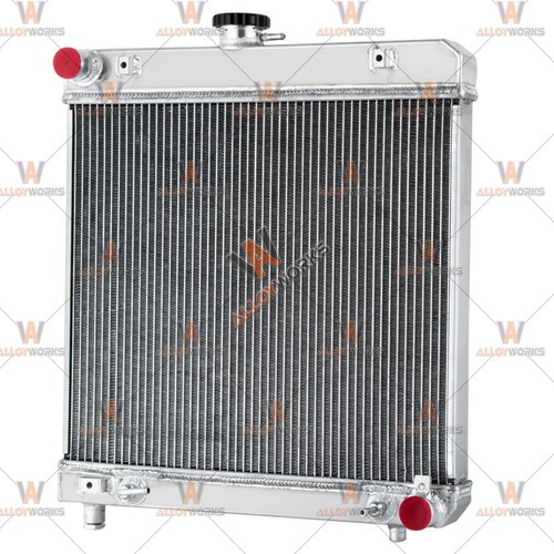2 Row Radiator For 1976-1985 Mercedes Benz 230 240D 280E 300D 2.3 2.4 2 ...