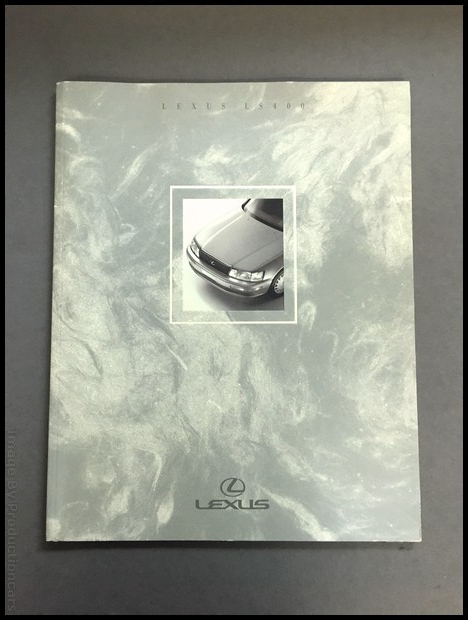 1991 Lexus LS400 42-page Vintage Car Sales Brochure Catalog with Paint ...