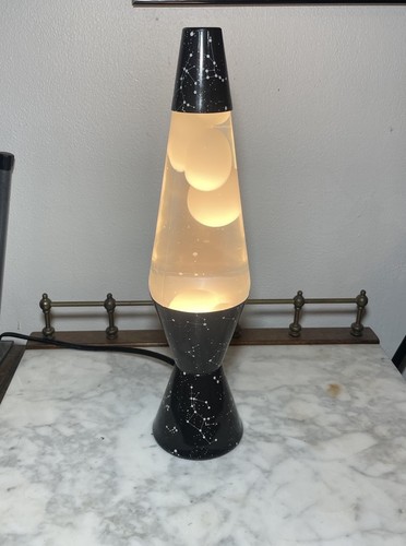 Vtg Y2k Retro Constellations Lava Lamp 🔥 White Lava Approx 14” Rare ...