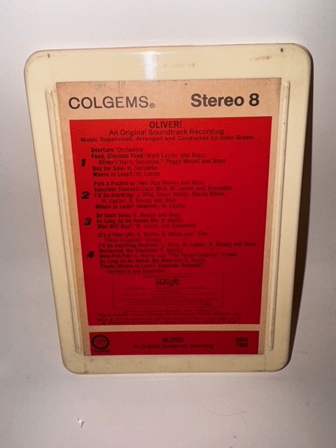 RARE- THE MONKEES- THE MONKEES-VERY EARLY LEAR JET CLAM SHELL 8 TRACK ...