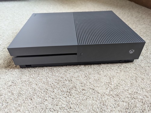 Microsoft Xbox One S 500GB Storm Grey Console Excellent Condition ...