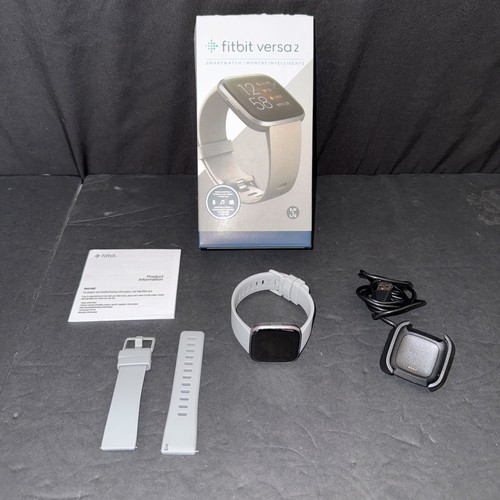 New Fitbit Versa 2 Health & Fitness Smartwatch Activity Tracker Gray | eBay