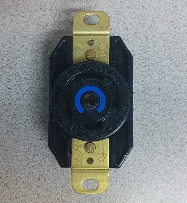 HUBBELL HBL2810 TWIST-LOCK RECEPTACLE 30A 3PH Y 120/208V 4P 5W ...