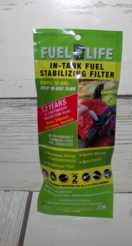Lot of 10 Fuel Life In-Tank Fuel Stabilizer Filter - 2 packs | eBay
