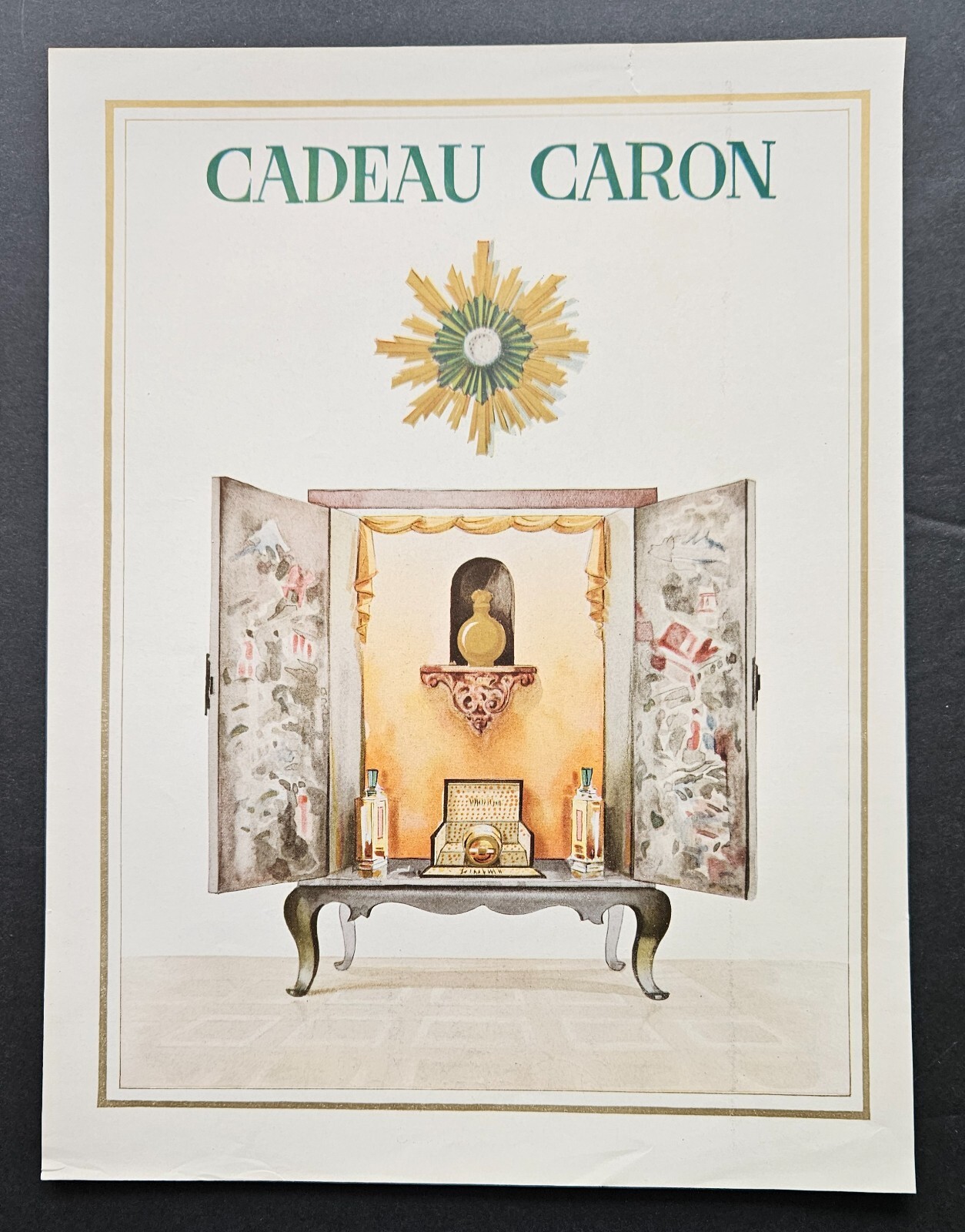 CARON parfum - PUBLICITE 1951 Print AD - AD 2059 | eBay