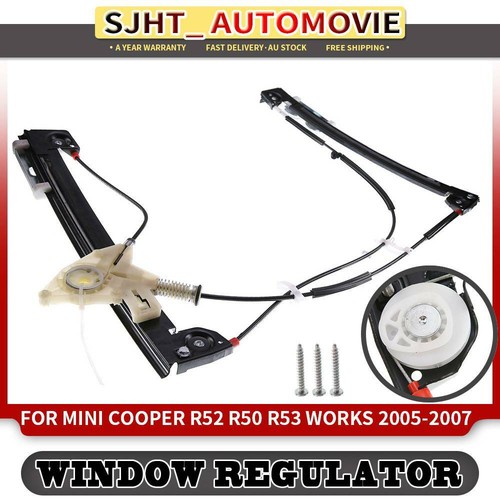 Power Window Regulator w/o Motor Front Left for Mini Cooper R52 R53 ...