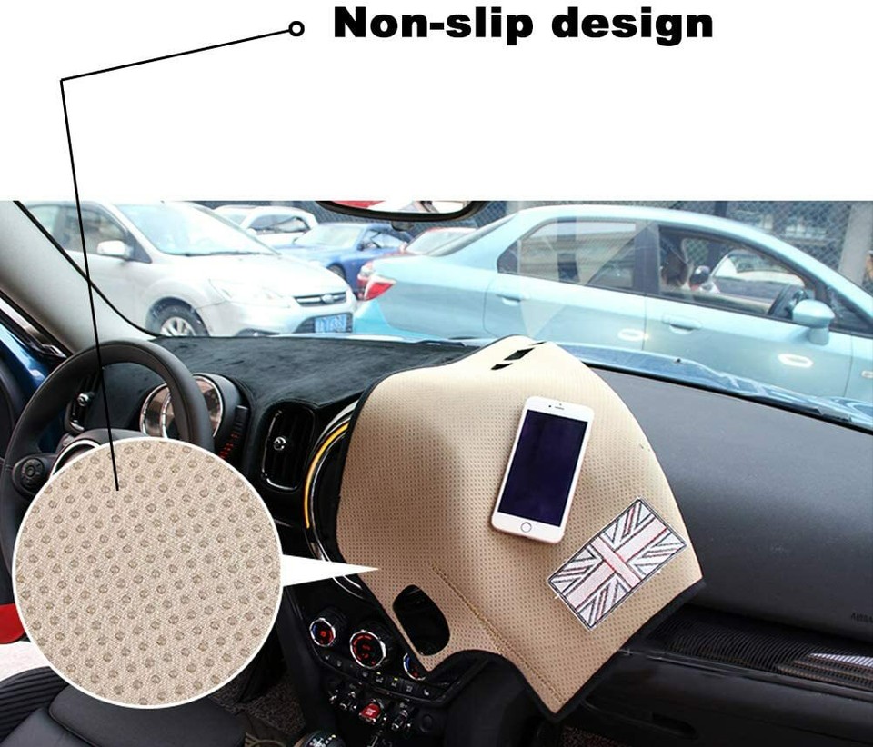 Union Jack Dashboard Dash Mat Non-Slip Cover Pad For MINI Cooper F60 ...