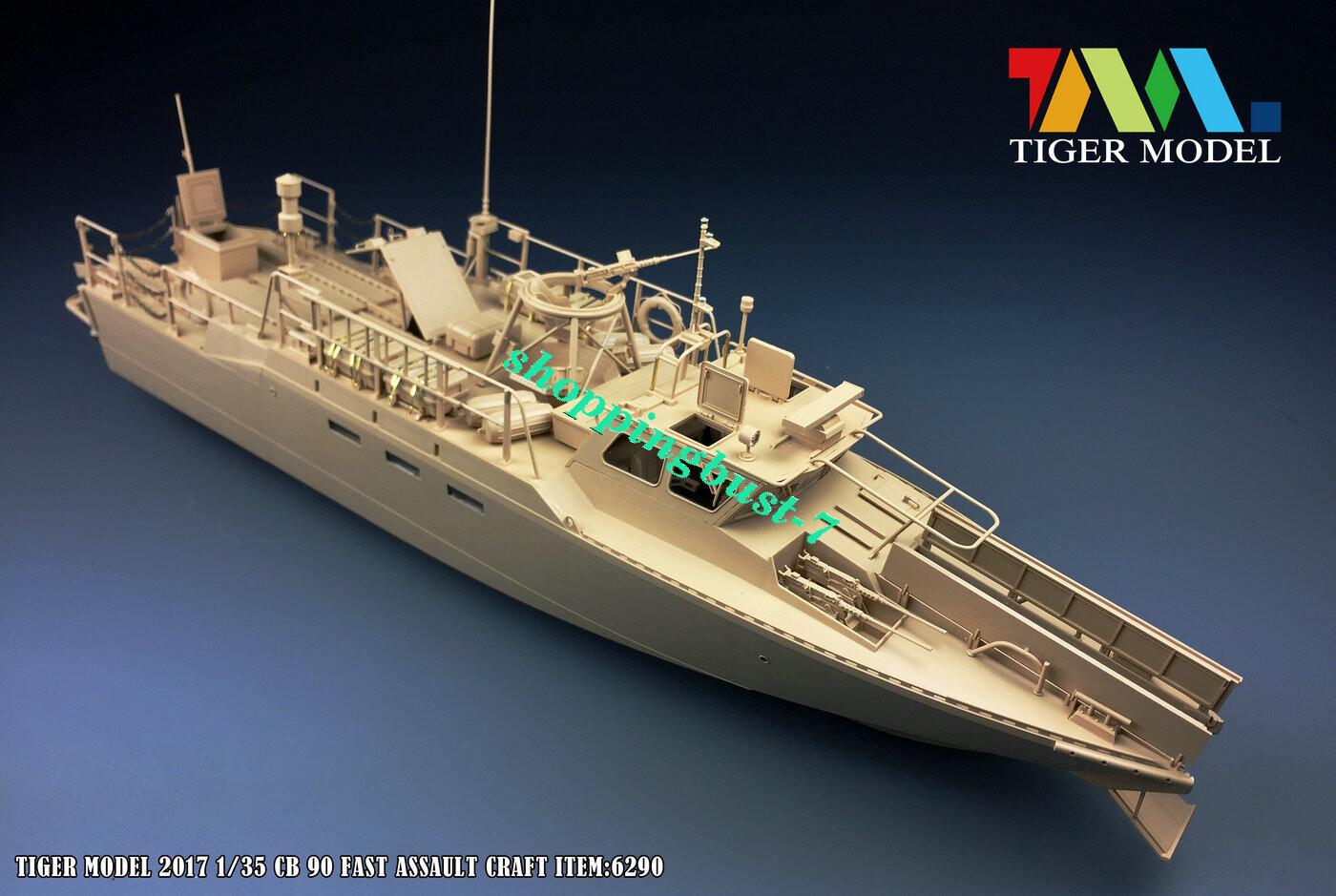Tiger Model 6290 1/35 SWEDEN ASSAULT CB 90/COMBAT BOAT 90 1991-PRESENT ...