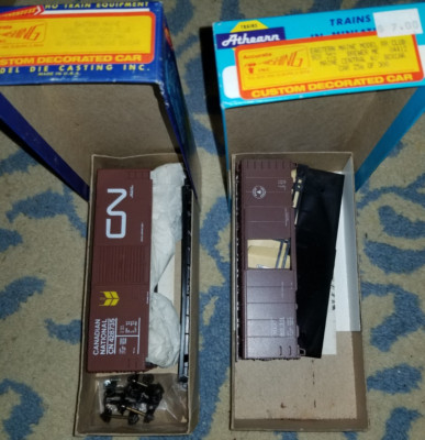 HO Lot of Two Eastern Maine EMMRC MEC CN Boxcar Kits See Desc NS NIP | eBay