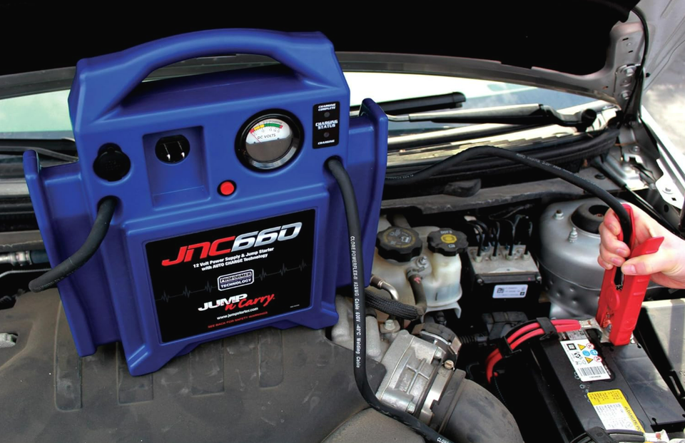 Car Jump Box 12v Battery Jumper Car Starter Booster Truck Heavy Duty ...