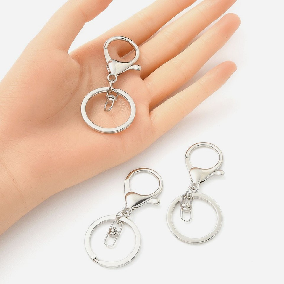 10 Pcs Lobster Diy Clasps Key Chain Hook Clip Car Keychain Accessory | eBay