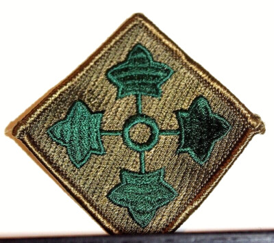 US Army Fourth 4th Infantry Division Fatigue Patch Insignia Fort Carson ...