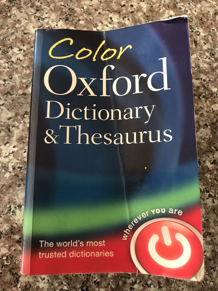 Oxford Thesaurus Dictionary