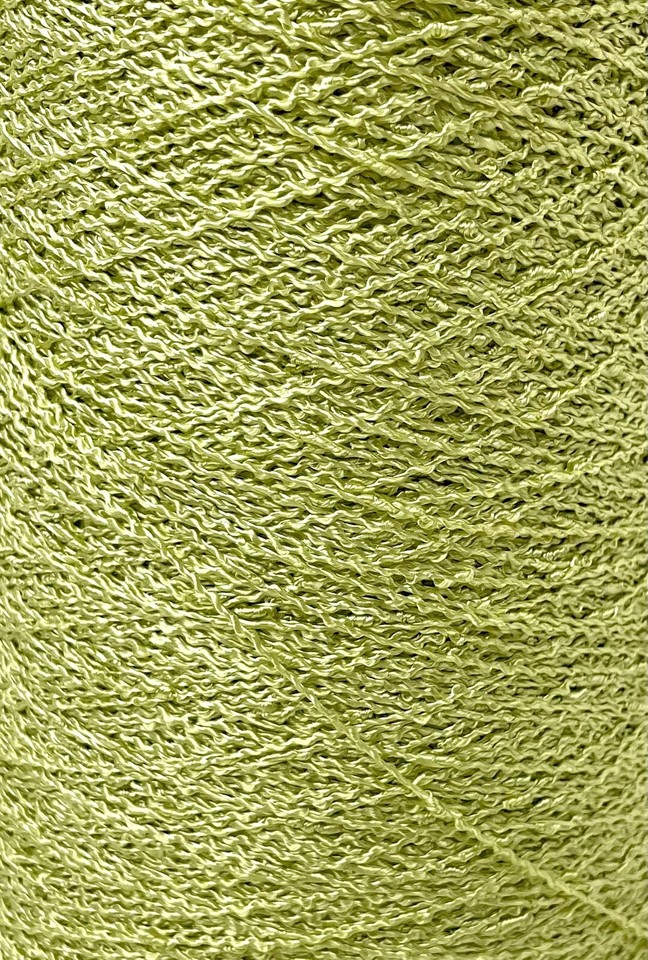 Lime 100% Rayon Cone yarn Skinny Majesty Crochet Knitting Macnine ...