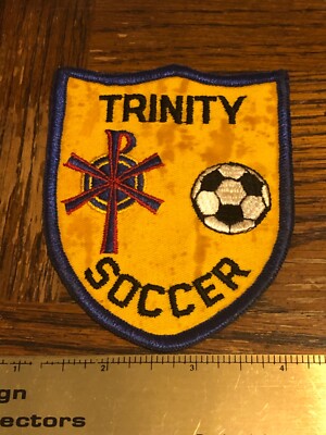Vintage Trinity Soccer Shield Patch | eBay