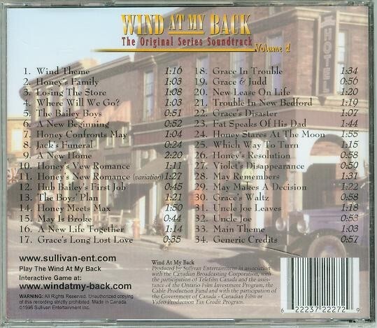 Wind at My Back Vol.1- Don Gills, OST CD, New/Sealed | eBay