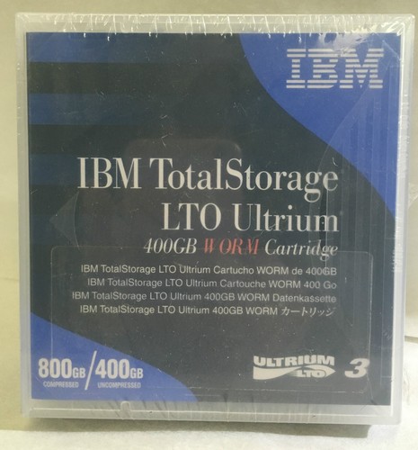 IBM LTO Ultrium 400 GB Data WORM Cartridge 96P1203 Genuine New | eBay ...