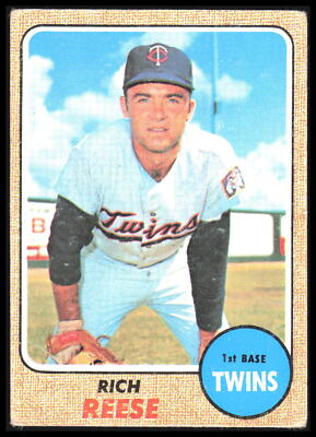 1968 Topps Rich Reese # 111 Minnesota Twins 6N | eBay