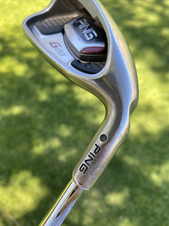 Ping G20 Individual 9 Iron Black Dot Steel DG R300 Right 36.5" | eBay