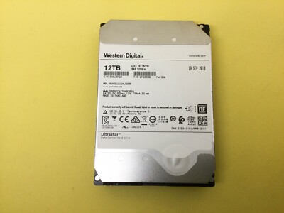 WD Ultrastar DC HC520 12TB 7.2K SAS 12Gbps 512e 256MB 3.5" HDD ...