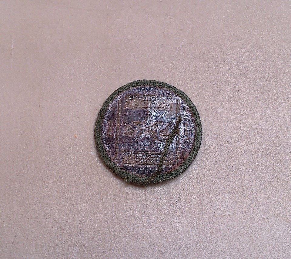 US Army 3rd Transportation Agency Subdued OD Green BDU Combat Uniform ...