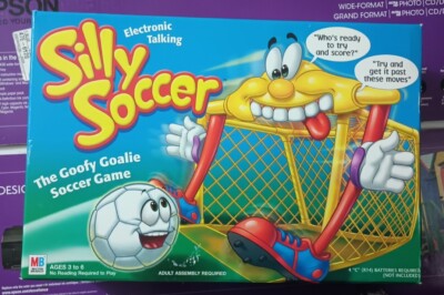 Silly Soccer The Goofy Goalie Soccer Game 2003 Milton Bradley New! | eBay
