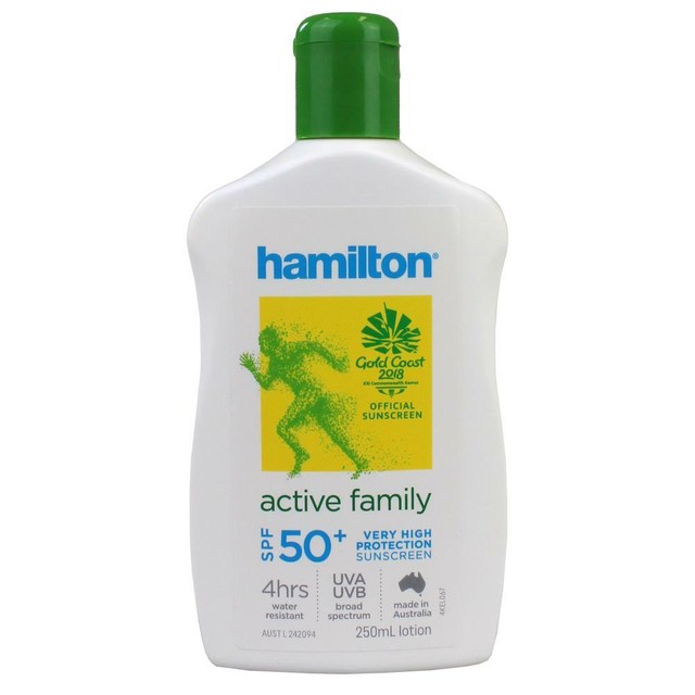 Hamilton Sunscreen Sun Active Family Lotion SPF 50 250ml for sale ...