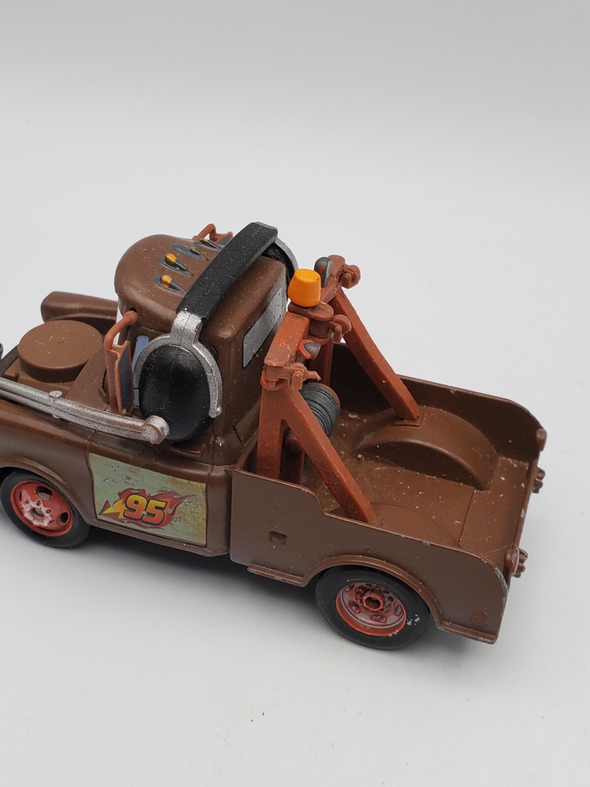 Disney Pixar Cars - Race Team 95 Mater w Headset - Diecast Metal 1:43 ...