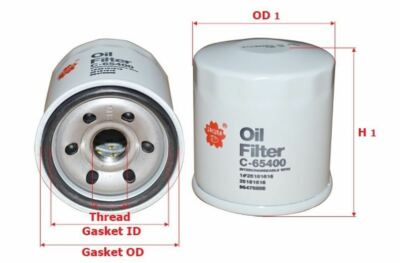 OIL FILTER 25181616/WCO157 C-65400 | eBay Australia