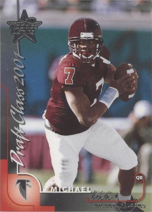 2000 Leaf Rookies & Stars - Draft Class 2001 Michael Vick #301 (RC) for ...