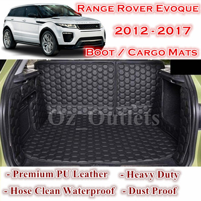 Tailor Made Waterproof Boot Liner Cargo Mats Cover Range Rover Evoque ...