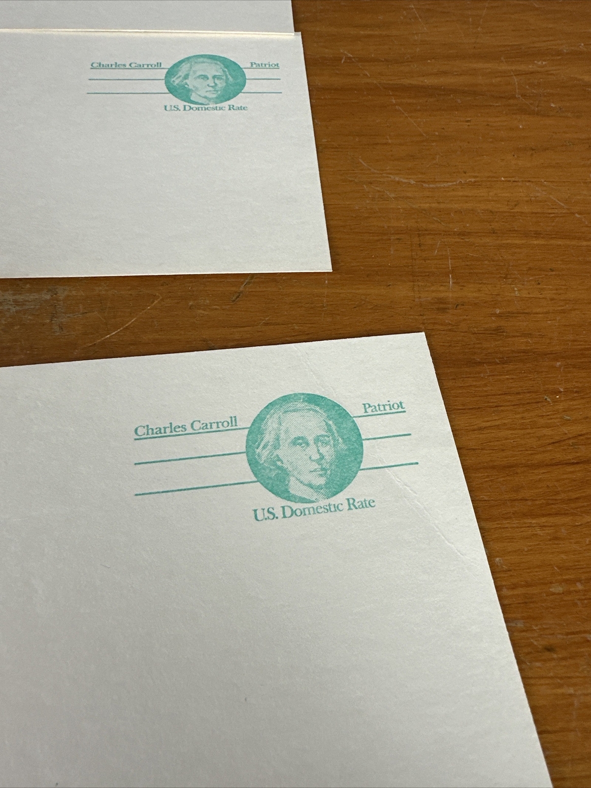 Lot Of 10 Blank USPS 1982 Charles Carroll Patriot USA 14 Cent Postage ...