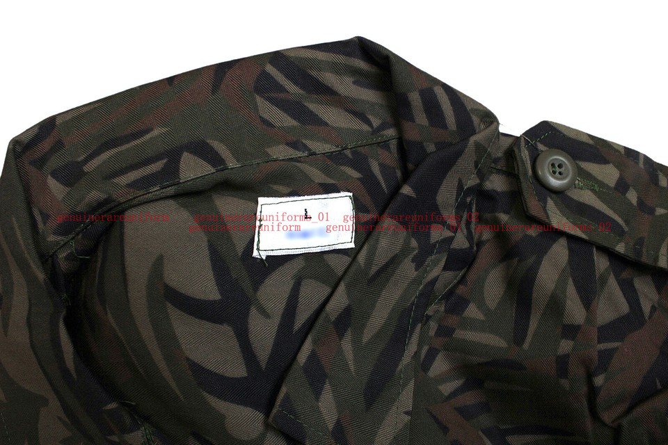 Rare Genuine African DRC Congo Army Grassland Camo BDU Uniforms Size MR ...