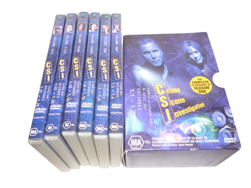 CSI DVDs Complete Set - Season 1 - episodes 1 to 23 - good condition ...