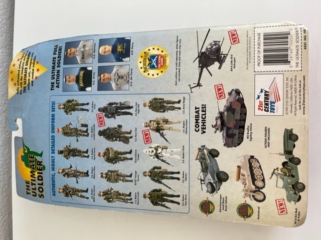Ultimate Soldier Navy Seal Basic Figure African American 1999 NIB | eBay