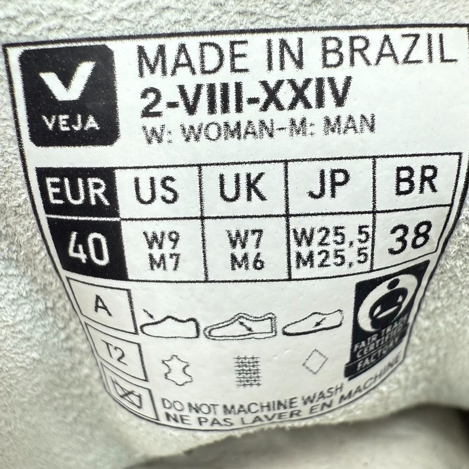 Veja V-12 Leather Sneakers Women's Sizes Extra White Sable XD0202335A ...