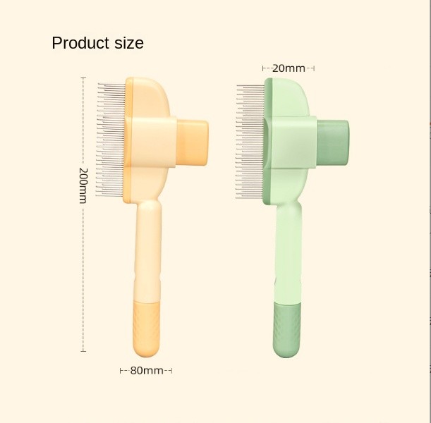 2025 One Key Pet Hair Removal Brush Comb For Dogs Cat Pet Hair Brush ...