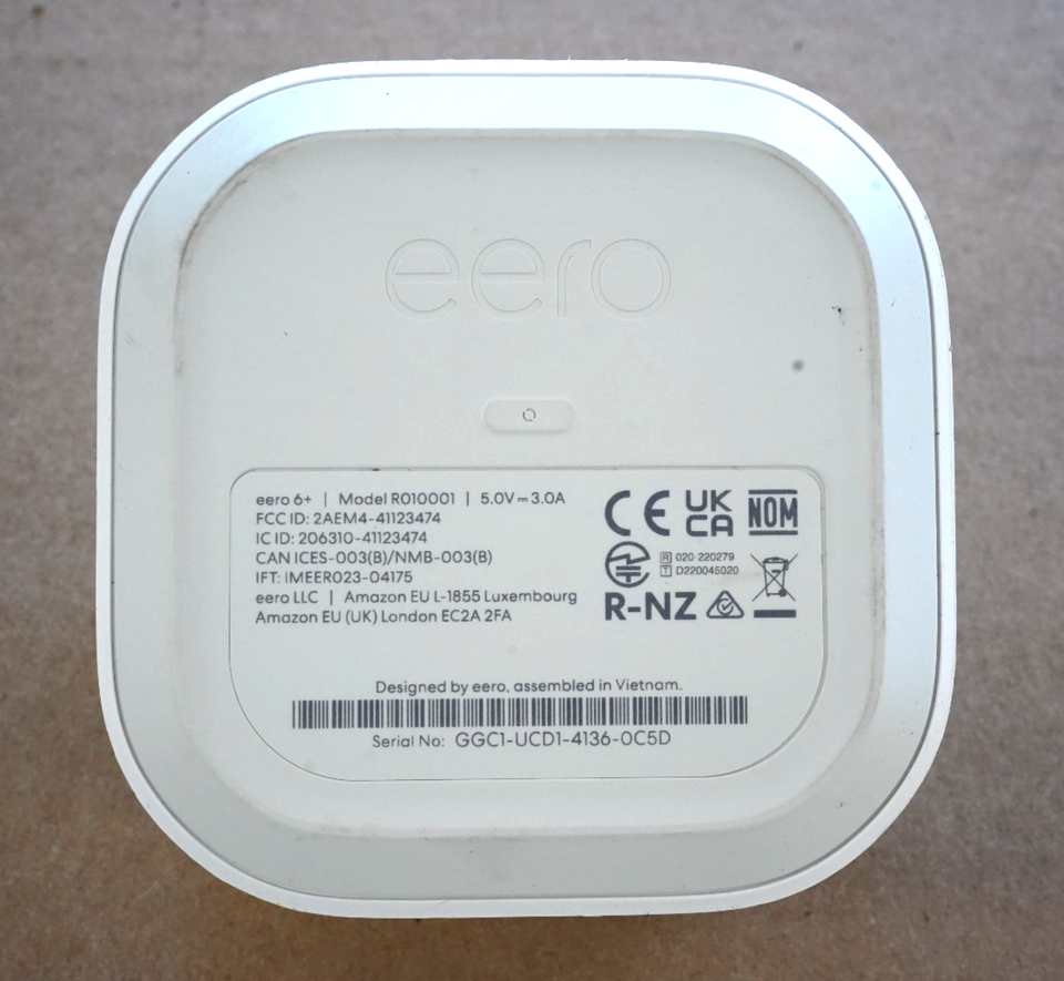 Eero 6 Plus Dual Band Mesh Wi-Fi 6 Router R010001 | eBay