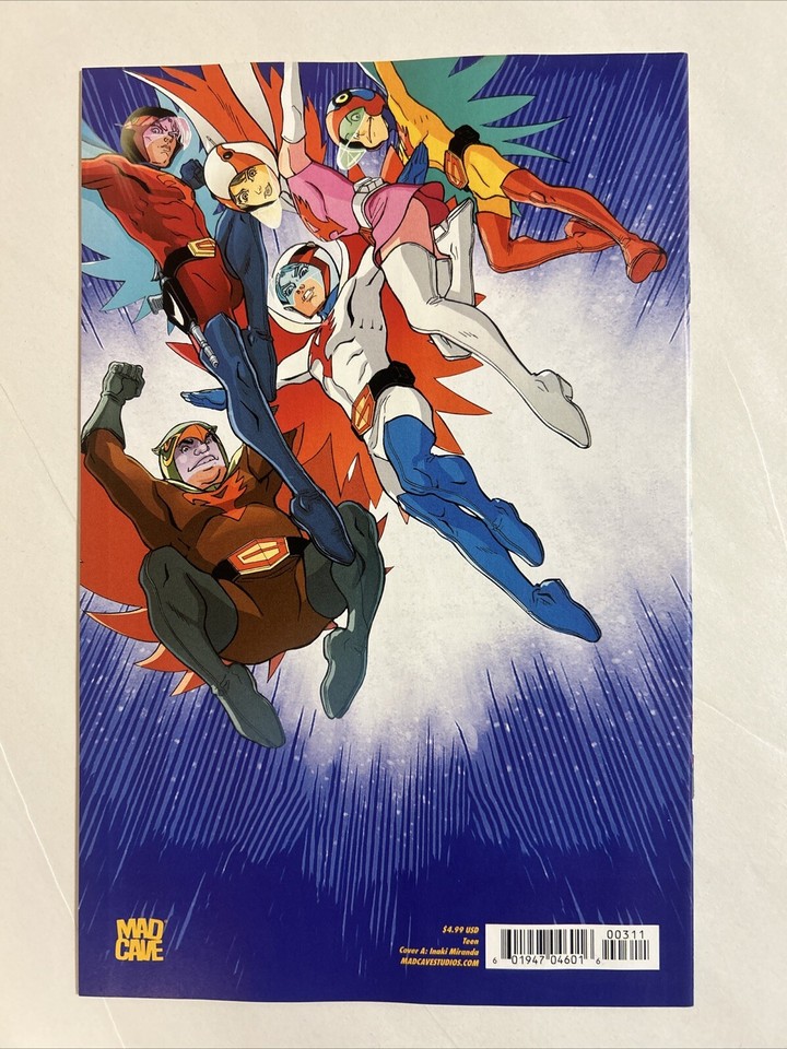 Gatchaman #3 (Mad Cave Comics 2024) Main Cover NM - New & Unread | eBay