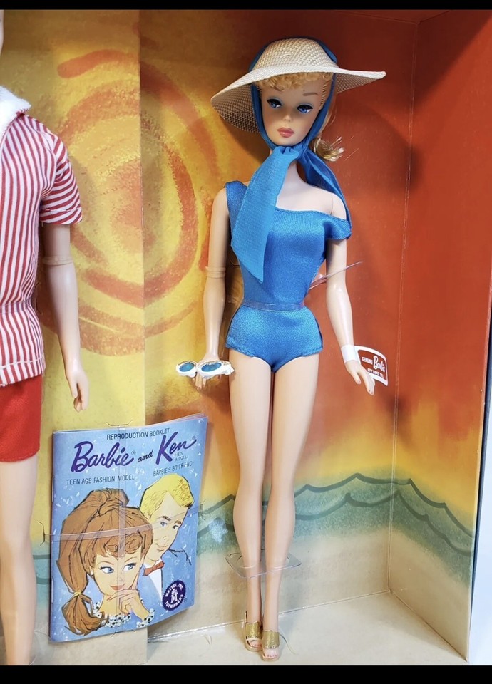 Barbie & Ken Dolls “In The Swim” Gold Label Collector Boxed Set | eBay