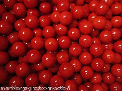 MARBLE LOT 2 POUNDS OF 9/16 INCH OPAL RED MEGA MARBLES | eBay